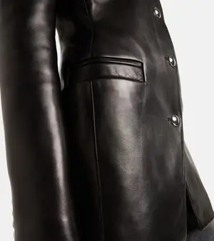 Khaite Naran Leather Jacket