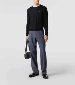 Prada Virgin Wool Sweater - Black
