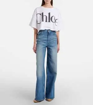 Chloé Kick Suede And Leather Sneakers - Pink