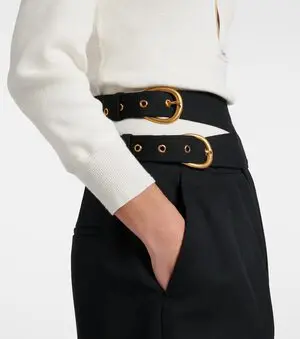 Chloé Wide-leg Virgin Wool Pants