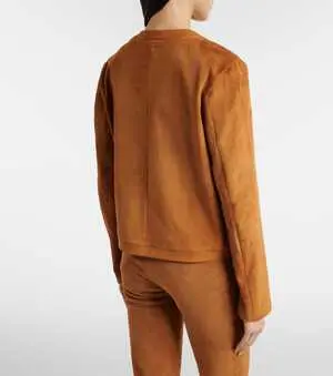 Stouls Gabrielle Suede Jacket - Brown