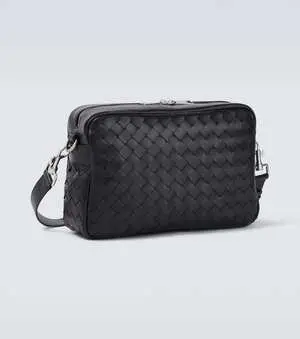 Bottega Veneta Intrecciato Leather Camera Bag