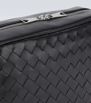 Bottega Veneta Intrecciato Leather Camera Bag