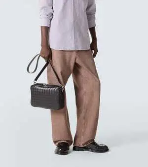 Bottega Veneta Intrecciato Leather Camera Bag