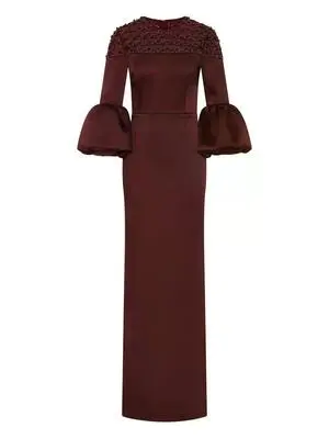 Bell Sleeves Evening Dresses