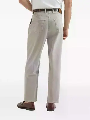 Brunello Cucinelli Double-pleat Five-pocket Jeans