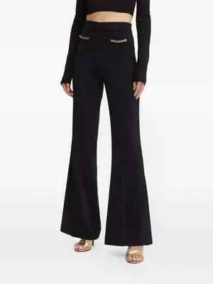 TWINSET Chain-detail Flared Trousers
