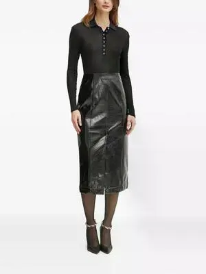 Pinko Long-sleeve Polo-collar Body