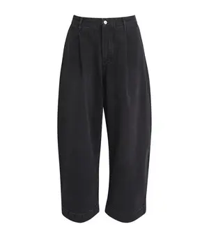 Studio Nicholson Denim Puch Wide-leg Trousers