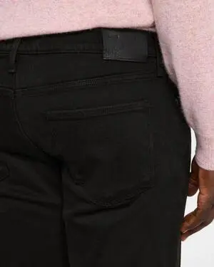 Paige Doheny Relaxed Straight Transcend Vintage Jeans - Black