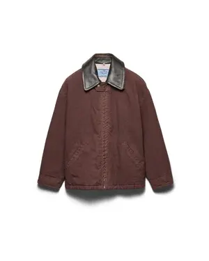 Prada Canvas Caban Jacket - Red