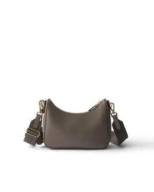 Prada Re-edition 2005 Saffiano Leather Bag - Grey