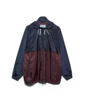 Prada Lightweight Re-nylon Blouson Jacket - Blue
