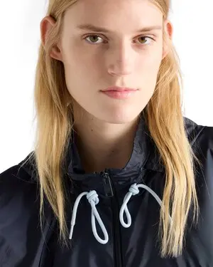 Prada Lightweight Re-nylon Blouson Jacket - Blue