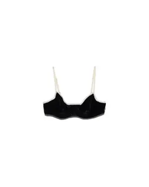 Prada Velvet Bra - Black
