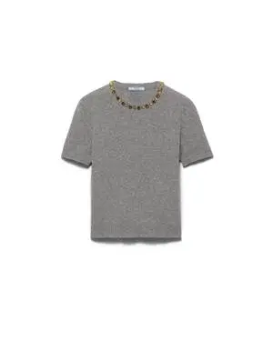 Prada Embellished T-shirts For Women