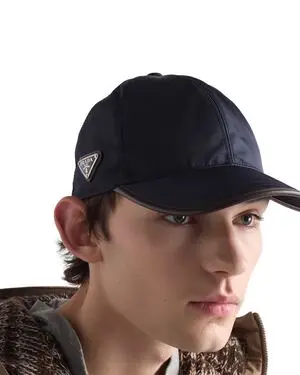 Prada Re-nylon Baseball Cap - Blue