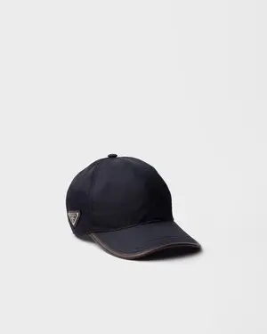 Prada Re-Nylon Baseball Cap Navy