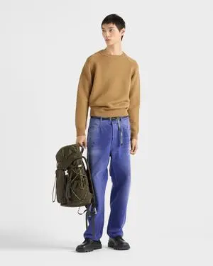 Prada Cotton Twill Pants - Indigo