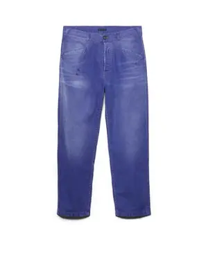 Prada Cotton Twill Pants - Light Blue