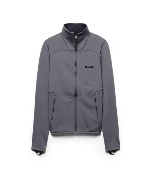 Prada Technical Fabric Blouson Jacket - Grey