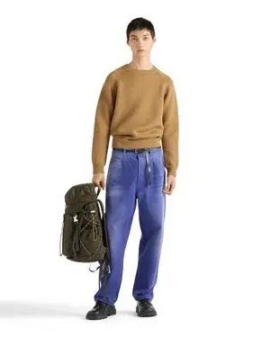 Prada Wool Crew-neck Sweater - Brown