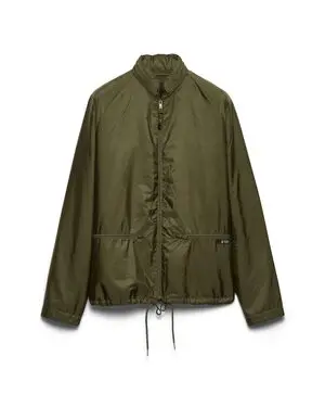 Prada Hooded Re-nylon Jacket - Green