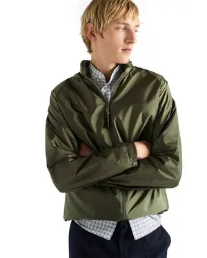 Prada Hooded Re-nylon Jacket - Green