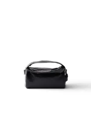 Prada Leather Shoulder Bag - Black