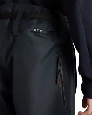 Prada Technical Fabric Ski Pants - Black