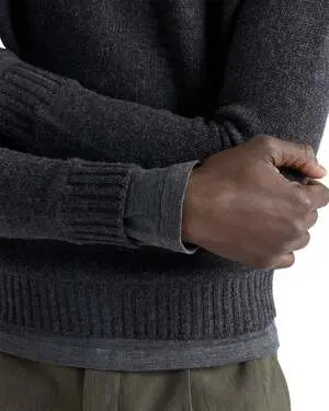Prada Cashmere Crew-neck Sweater - Grey