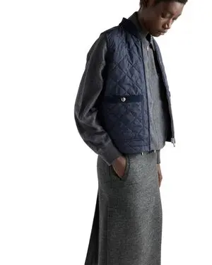 Prada Re-nylon Vest - Blue