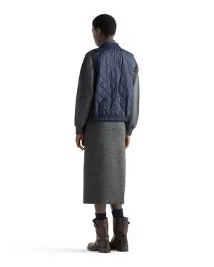 Prada Re-nylon Vest - Blue