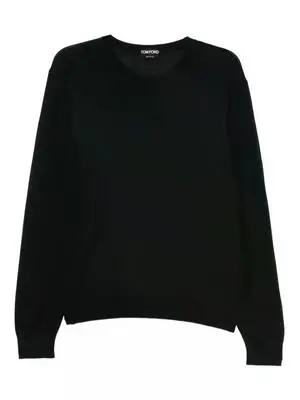 TOM FORD Crew Neck T-shirt - Black