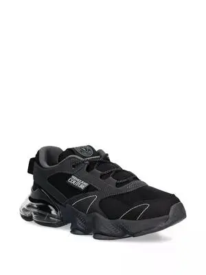 Versace Logo-detail Round-toe Sneakers