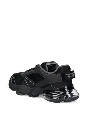 Versace Logo-detail Round-toe Sneakers