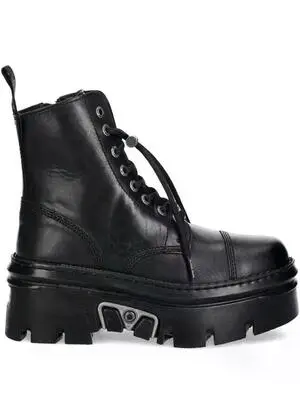 NEW ROCK 60mm Lace-up Platform Boots