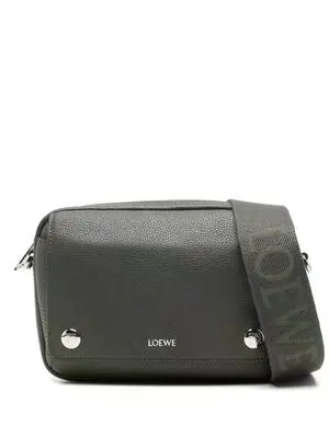 Loewe Logo-detail Messenger Bag - Green