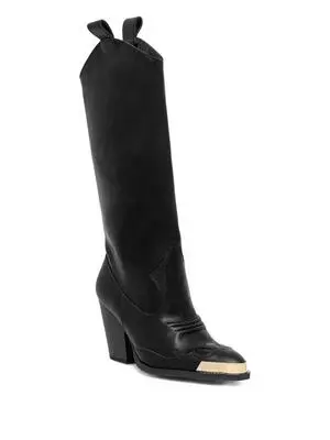 Versace 80mm Pointed-toe Boots