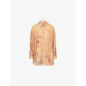 Zimmermann Curved Hem Shirts For Women
