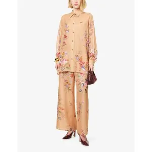 Zimmermann Patience Relaxed Silk Shirt