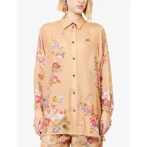 Zimmermann Patience Relaxed Silk Shirt