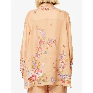 Zimmermann Patience Relaxed Silk Shirt