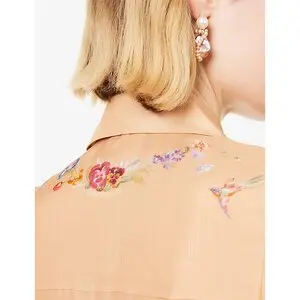 Zimmermann Patience Relaxed Silk Shirt