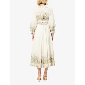 Zimmermann Wanderlust Wrap Midi Dress