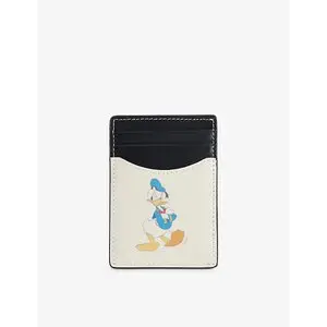 DUKE + DEXTER Duke + Deter X Disney Donald Duck Leather Card Holder - Multi