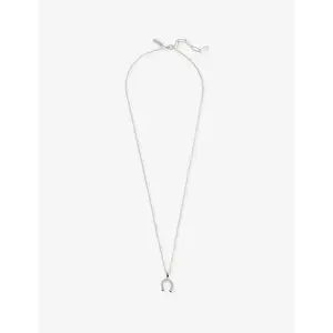 COMMONLINES Horse Shoe Sterling Necklace - Silver