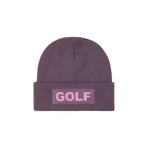 GOLF WANG Woven Logo Beanie - Purple