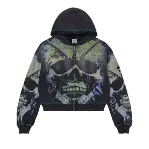 VALE FOREVER Gravedigger Zip Up