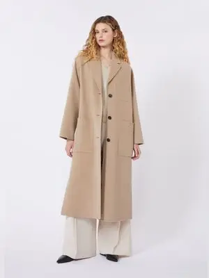 Max Mara Double-faced Wool-blend Coat - Camel